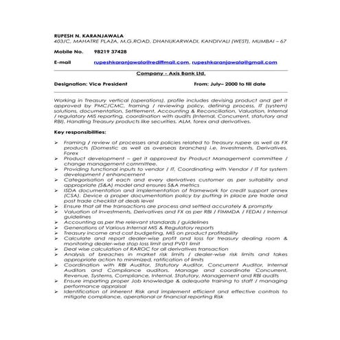 Resume 2016 - Final | DOC