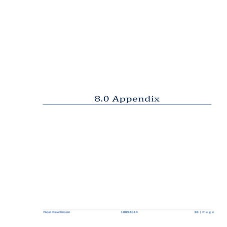 Appendix Project Research | PDF