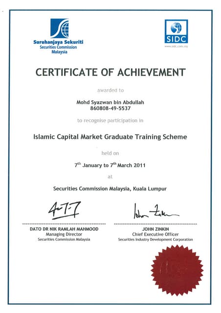 CSA Certificate | PDF