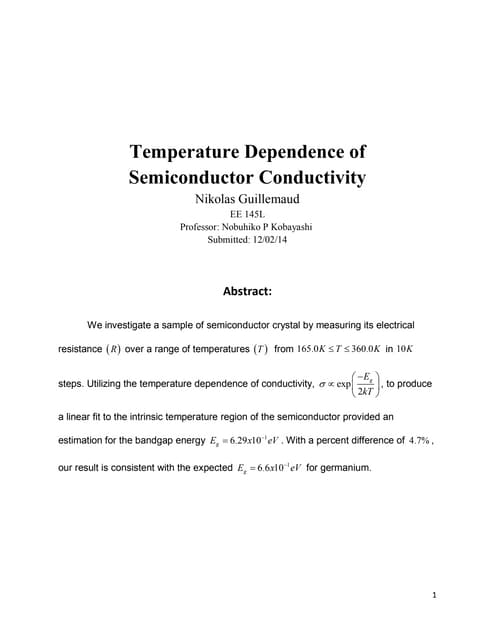 Resistivity of semiconductor by four probe method.pptx