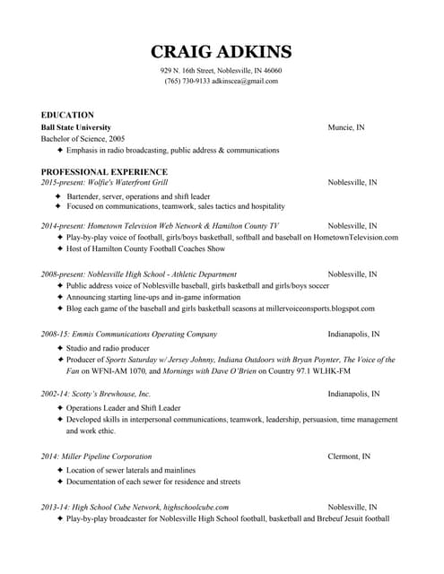 Terri Anderson Resume | DOCX | Professional School | Postgraduate Education