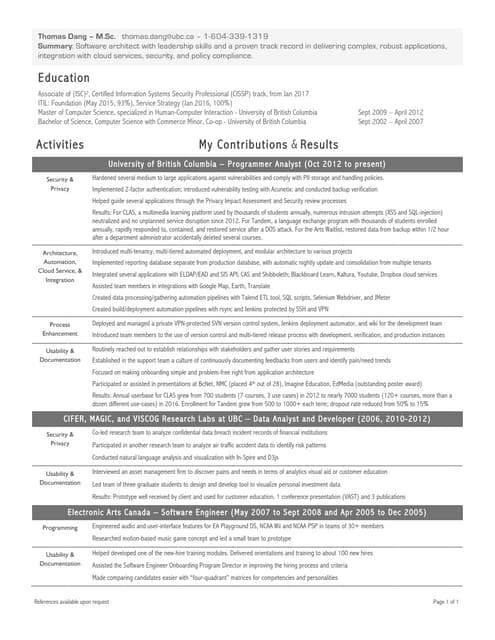 Dr Daniel J Clouse Resume | PDF