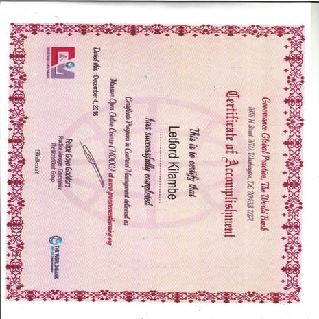 certificate in contract management | PDF