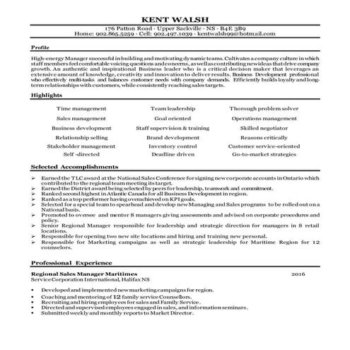carl wylde resume | DOCX