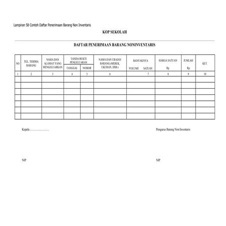 58. Contoh Daftar Penerimaan Barang Non Inventaris.docx