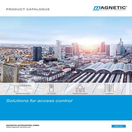 Magnetic AutoControl vehicle gate barriers | PDF