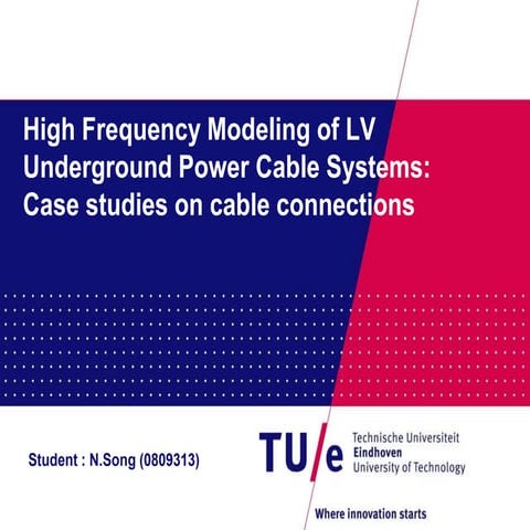 High frequency modeling | PPTX