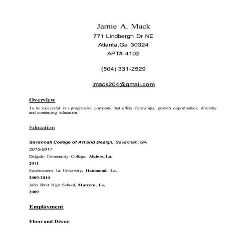 JAMack 07-2016 Resume | DOCX