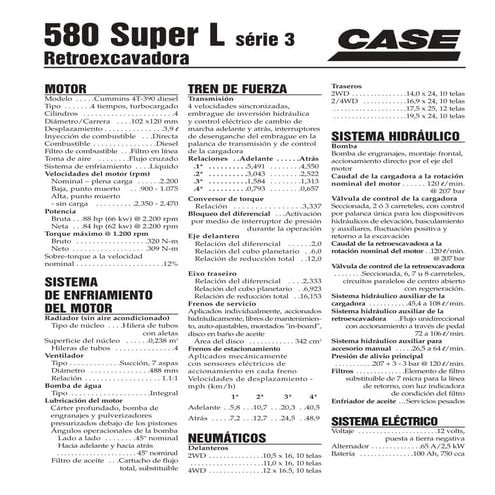 580 sl serie 3 | PDF