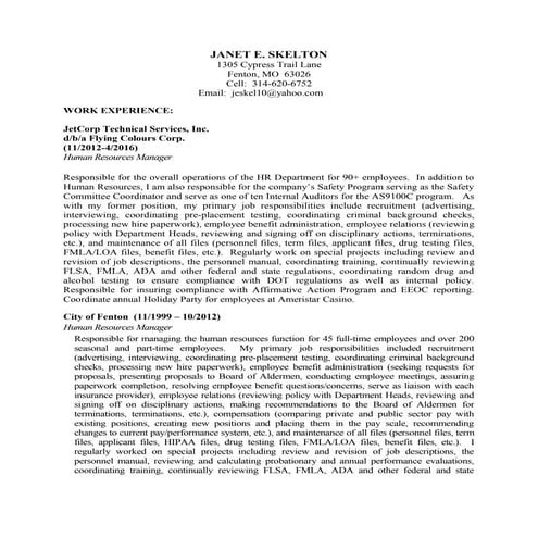 Monaghan Resume | PDF