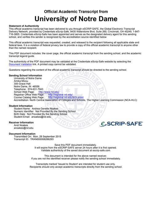 BA (Hons) Geography Final Transcript | PDF | Undergraduate Education ...