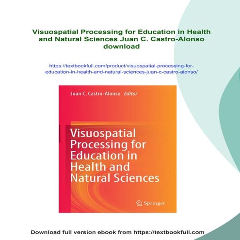 Visuospatial Processing for Education in Health and Natural Sciences ...