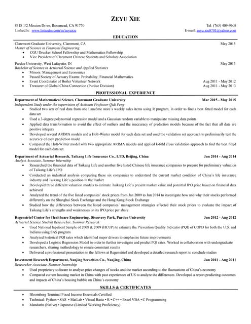 Resume - Lance Stoudt | PDF