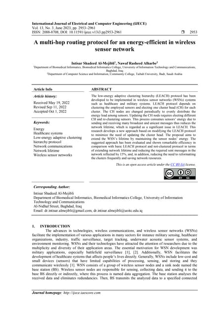 Uneven clustering and fuzzy logic based energy-efficient wireless sensor networks | PDF