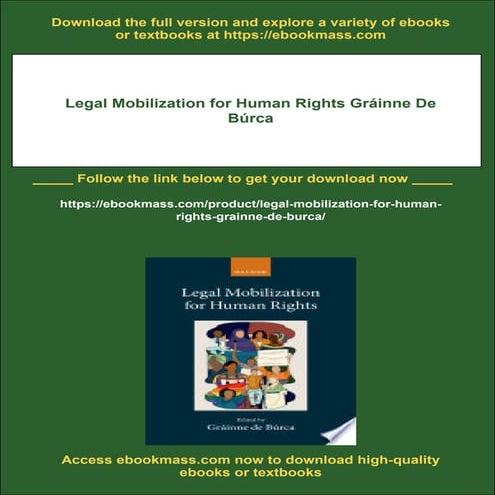Legal Mobilization for Human Rights Gráinne De Búrca | PDF