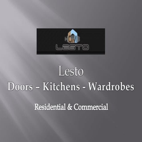Lesto Kitchens - Doors | PDF