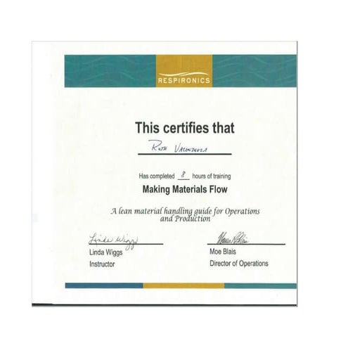 Making materials flow | DOCX