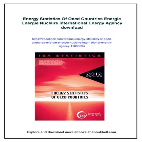 Energy Statistics Of Oecd Countries Energie Energie Nuclaire ...