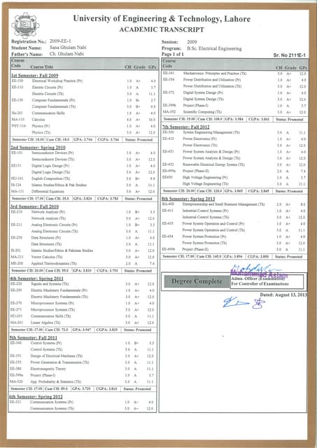 Consolidated Marks Memo | PDF