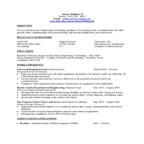 John Richard Gore IV Resume | DOCX