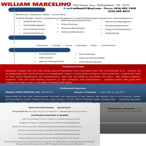 2015 Resume - Private Sector | PDF