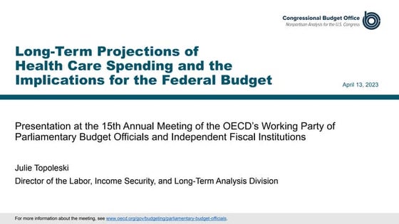 Federal Health Spending Update | PPT