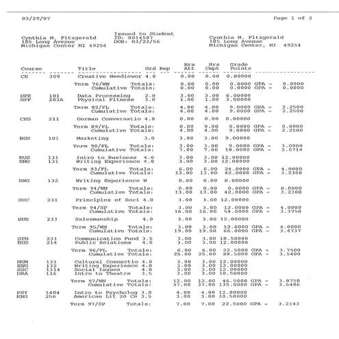 JCC Transcripts | PDF