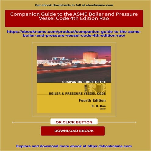 Get Companion Guide to the ASME Boiler and Pressure Vessel Code 4th ...