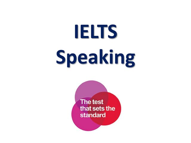 Speaking ielts presentation | PPTX