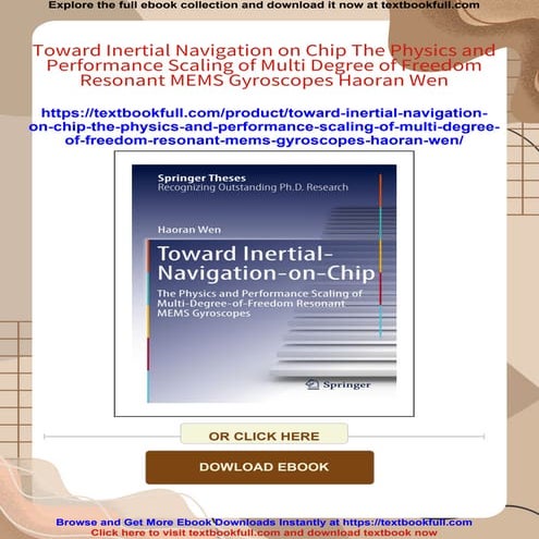 Toward Inertial Navigation on Chip The Physics and Performance Scaling ...