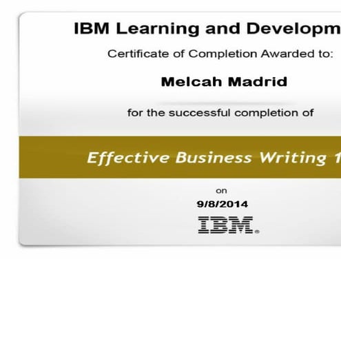 Effective Business Writing 101 | PDF | Business Administration | Business