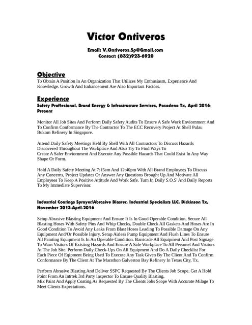 My Resume 3 | PDF