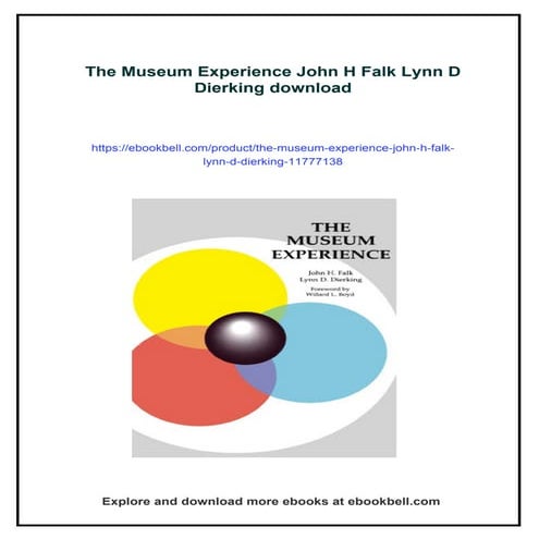 The Museum Experience John H Falk Lynn D Dierking | PDF
