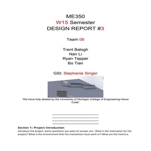 Automated Laser Reflection Report | PDF