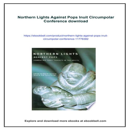 Northern Lights Against Pops Inuit Circumpolar Conference | PDF