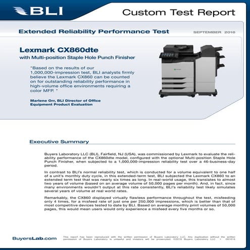NA_Lexmark-CX860dte-extended-reliability-test | PDF