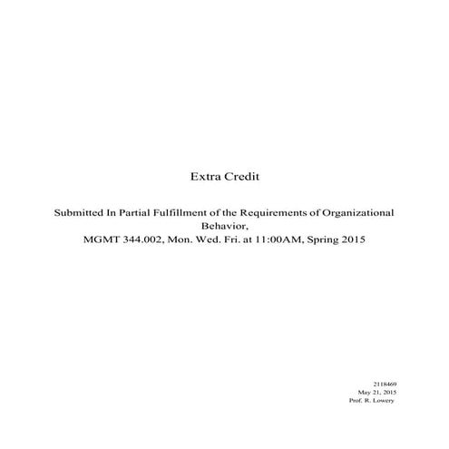 OB Extra Credit | DOCX