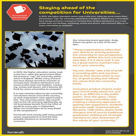 Competition in Universities | PDF