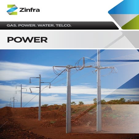 Zinfra Group Australia: Power Brochure | PDF