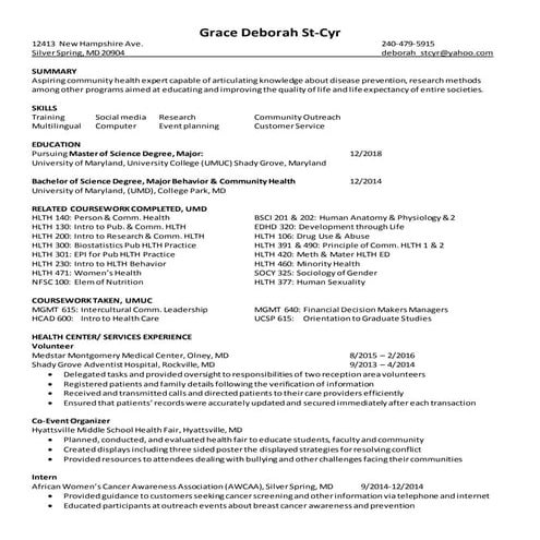 Grace Deborah St-Cyr Res. Rev. 12-16 | PDF