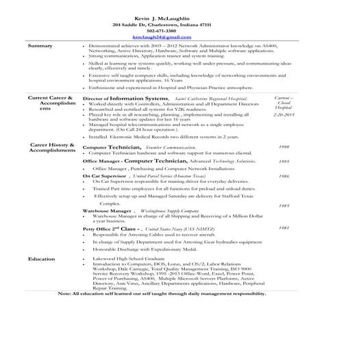 Resumes_2015 | DOC