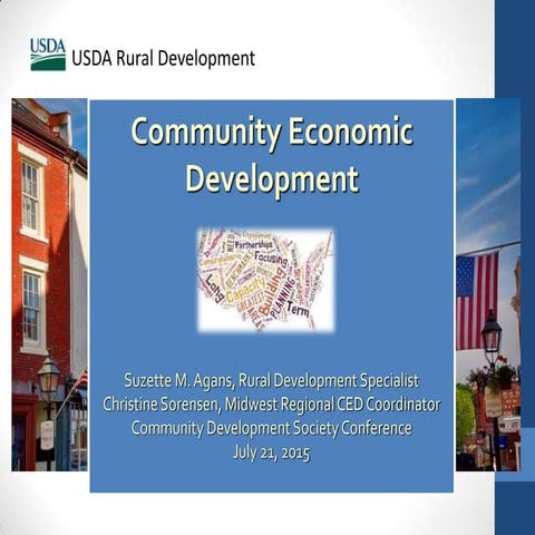 CommunityEconomicDevelopment | PPT