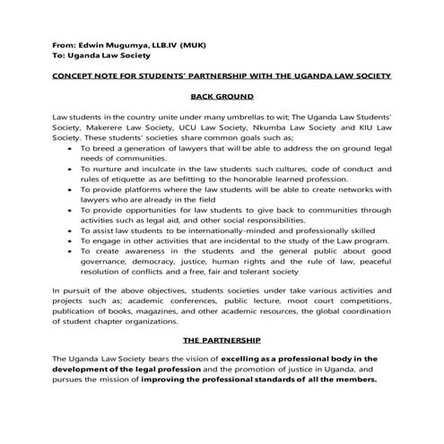 Uganda Law Students | DOCX