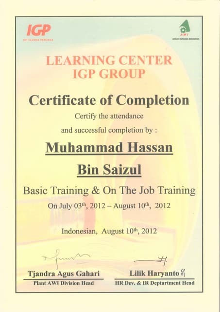 DMC Basic Training | PDF