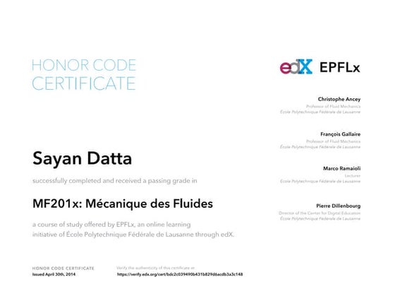 Certificate Diff Eq | PDF