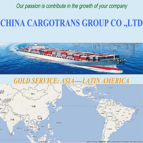 CHINA CARGOTRANS GROUP | PPT