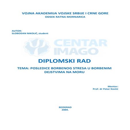 Slobodan Nikolic presentations