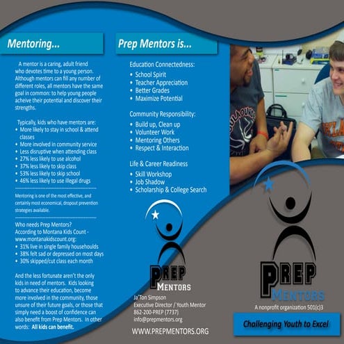 Prep Mentors brochure v4 | PDF | Education
