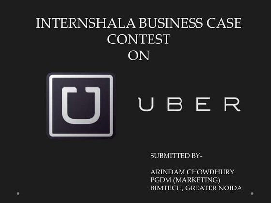 Uber Case Presentation | PDF