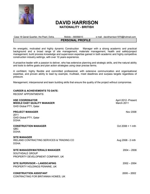 Danish Haroon CV | PDF